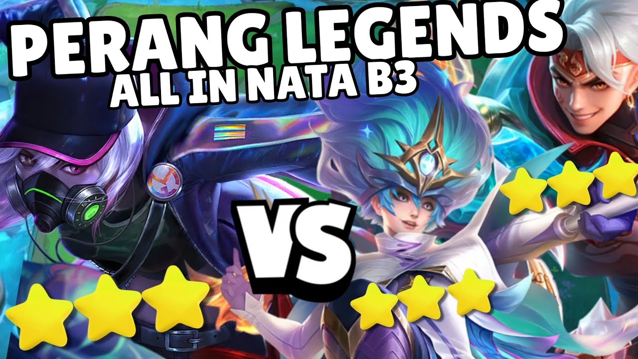 PERANG HERO LEGENDS !! JURUS JUAL SEMUA HERO BUAT NATALIA BINTANG 3 ...