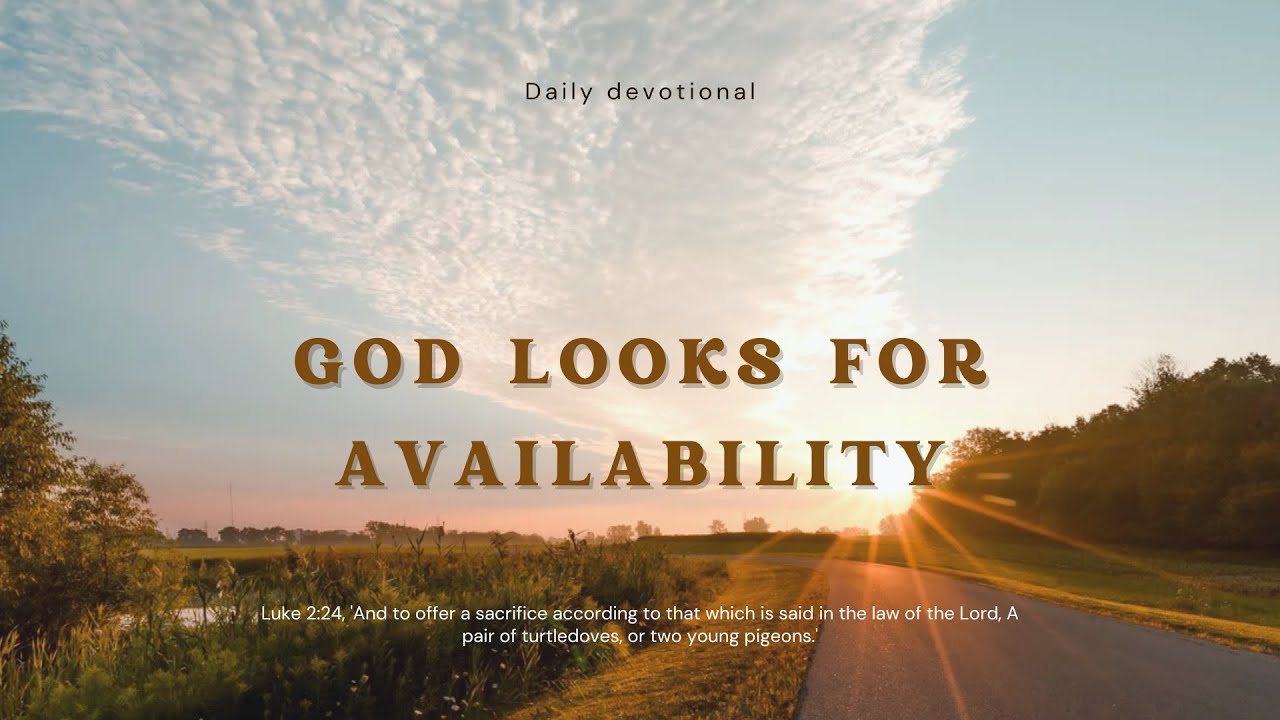 God Chooses Availability Over Ability: Lessons from Mary and Joseph ...