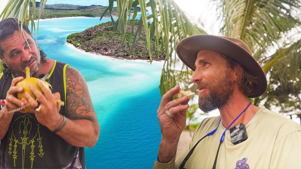 Food and survival on BADU ISLAND | Learning from islanders - YouTube