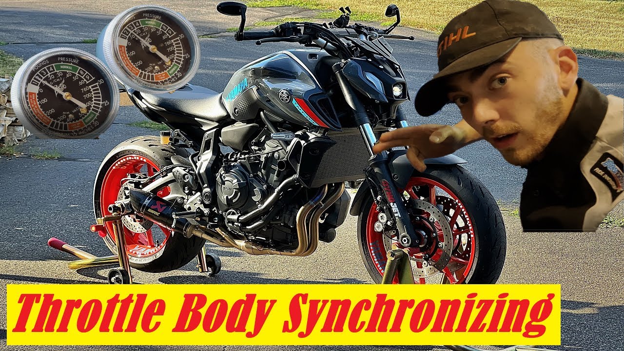 MT07 Throttle Body Synchronizing | All Years - YouTube