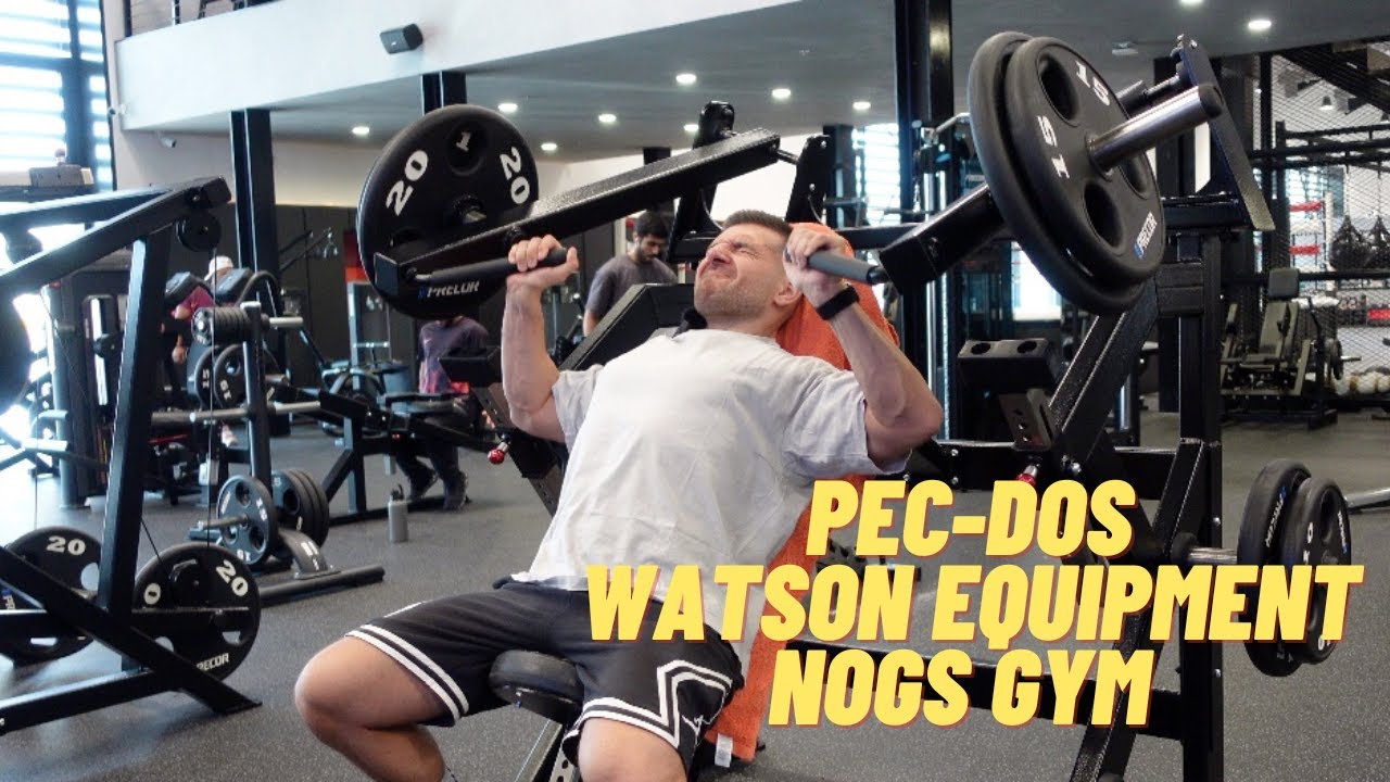 Test des machines WATSON pec-dos au NOGS - YouTube