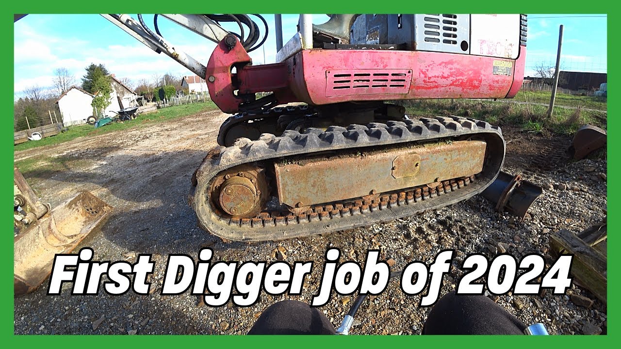 The Digger's first job in 2024 - YouTube