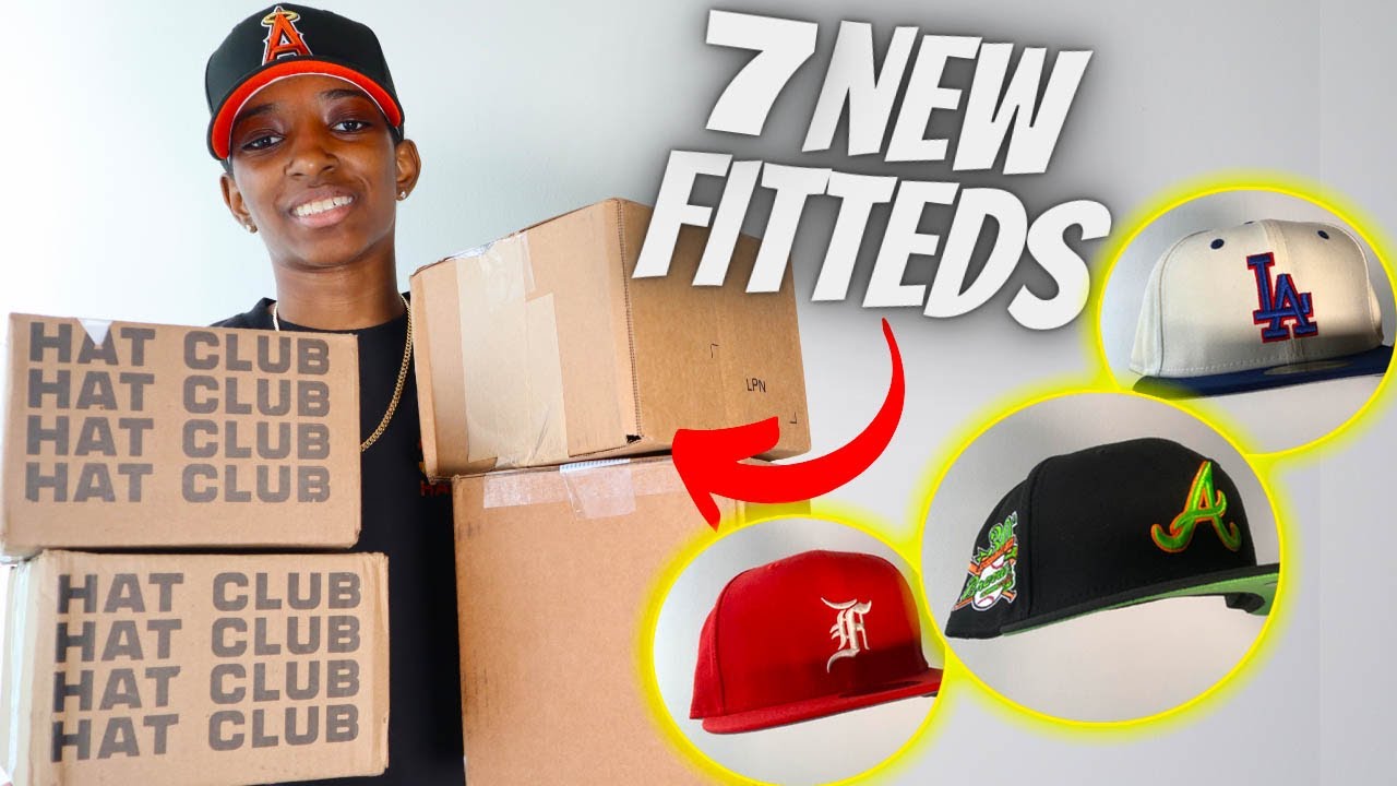 Fitted Hats Unboxing ! Fear of God New Era Hats + Hat Club Sandstorm ...