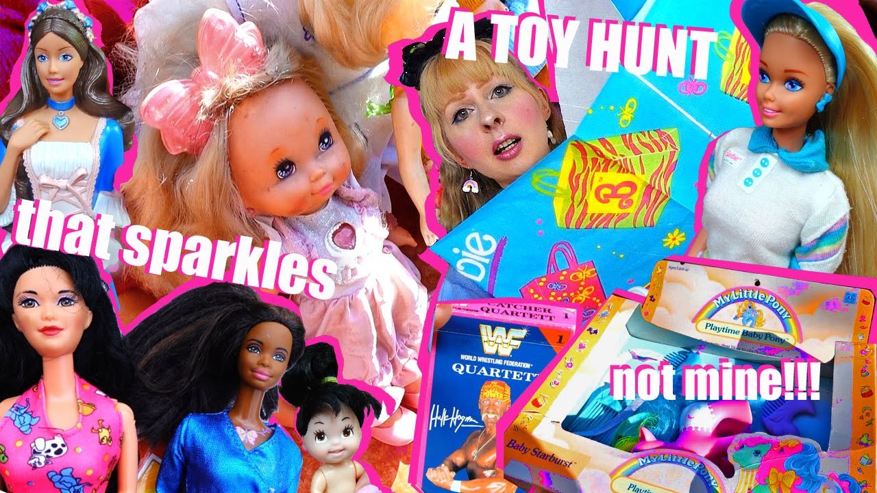 Flea market TOY & DOLL HUNTING April 2024 - 90s Barbie, PJ Sparkles, G1 ...