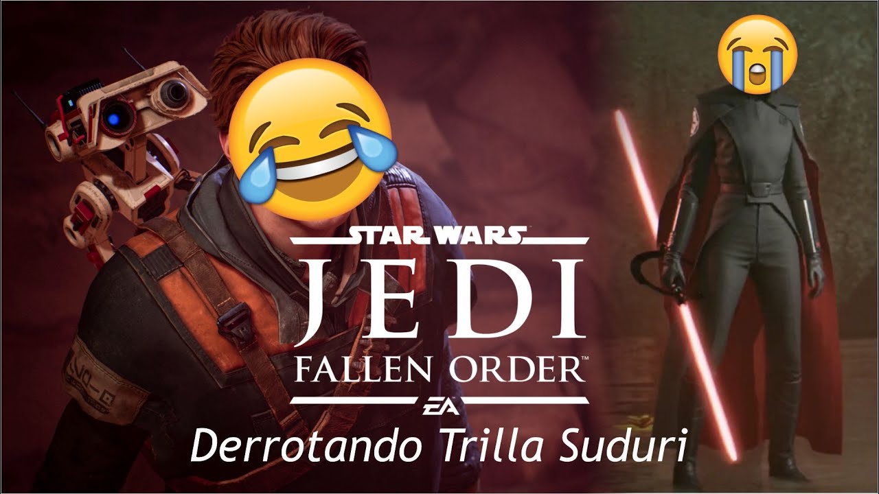 STAR WARS Jedi: Fallen Order™ - Derrotando Trilla Suduri - YouTube