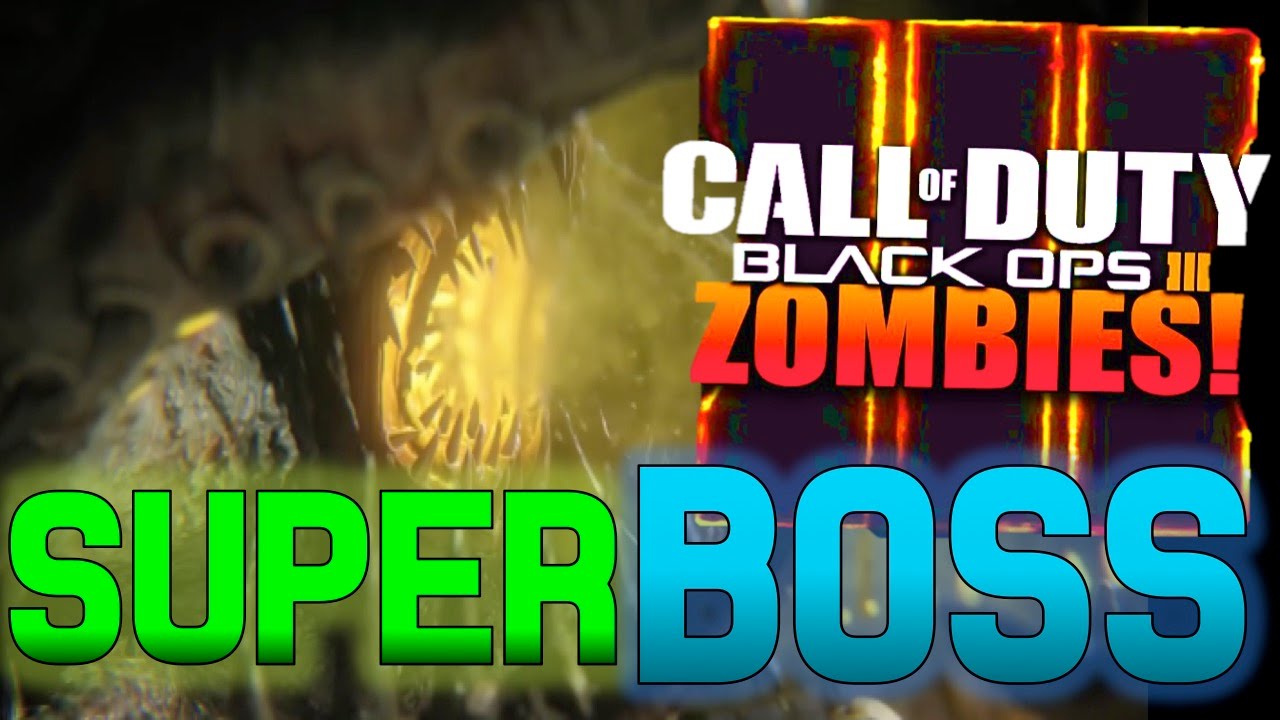 Black Ops 3 Zombies NEW BOSS | BO3 Shadows of Evil Boss Zombie / Alien ...