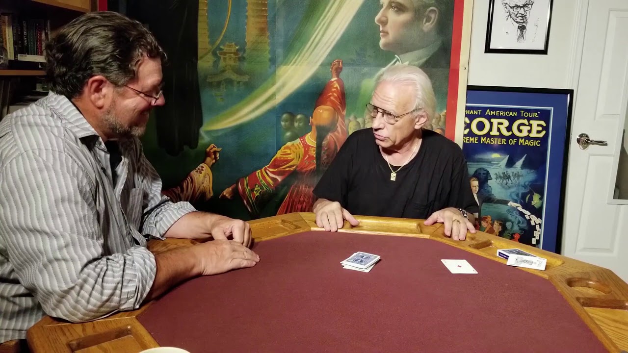 The Splits an impromptu card effect by Allan Ackerman - YouTube