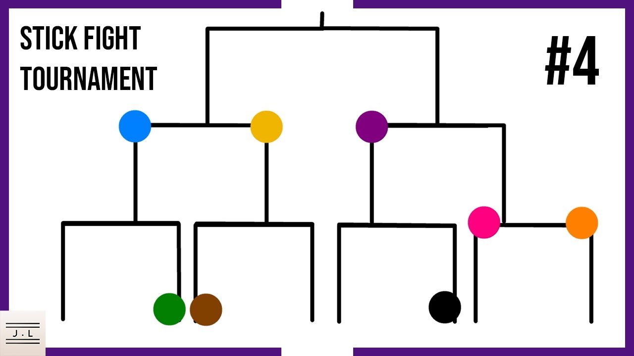 STICK FIGHT TOURNAMENT Animation!! | EPISODE 4 | Pivot Animator - YouTube