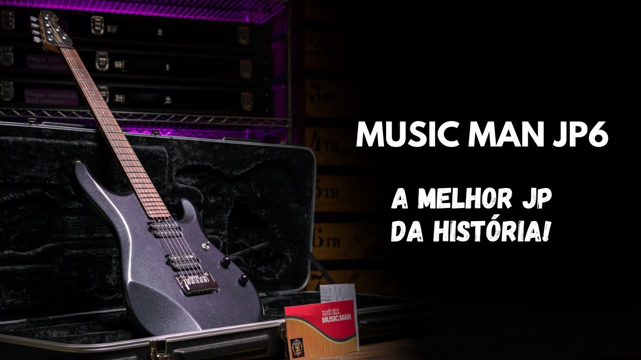 A melhor guitarra do John Petrucci é a Music Man JP6 - YouTube