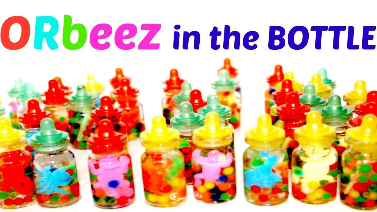 More ORBEEZ in the BOTTLE Video Perfume Magic Scented Balls+Animals I ...