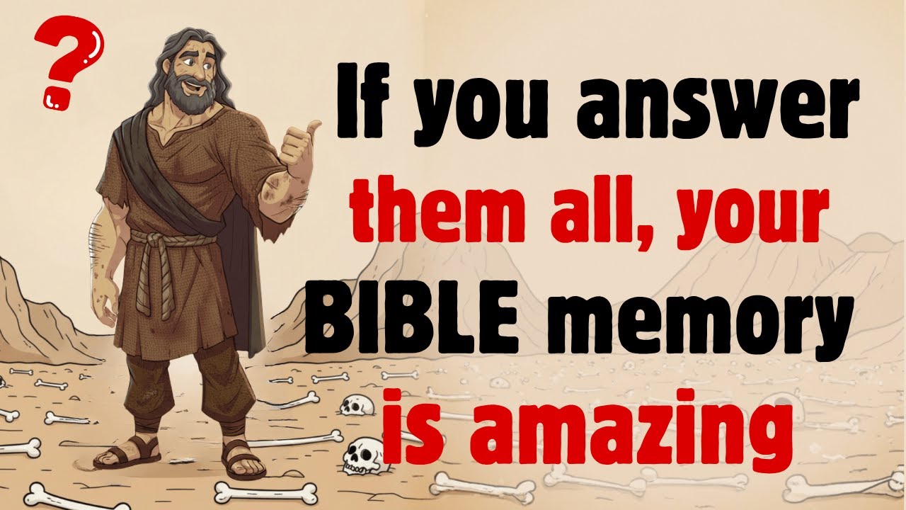 😱 15 Challenging Bible Questions About Job 📖🔥 | Ultimate Bible Quiz ...
