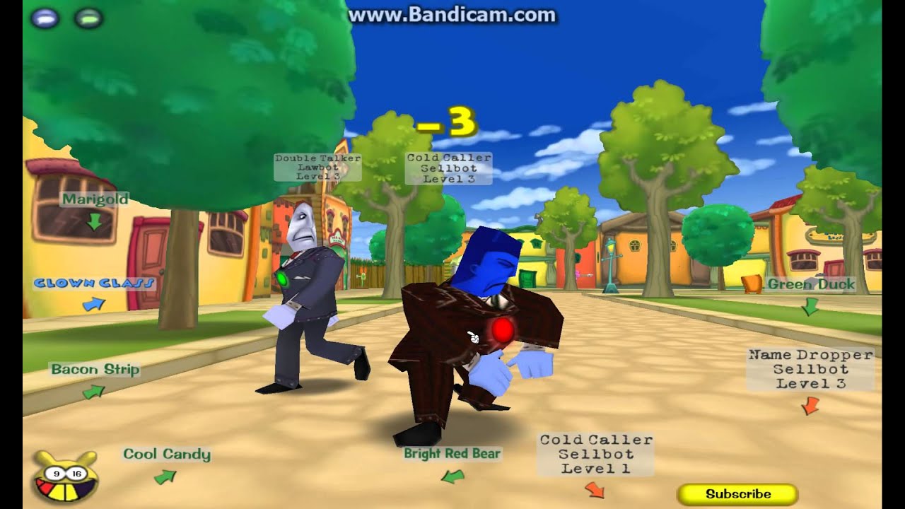 Toontown playthrough part 4 - YouTube
