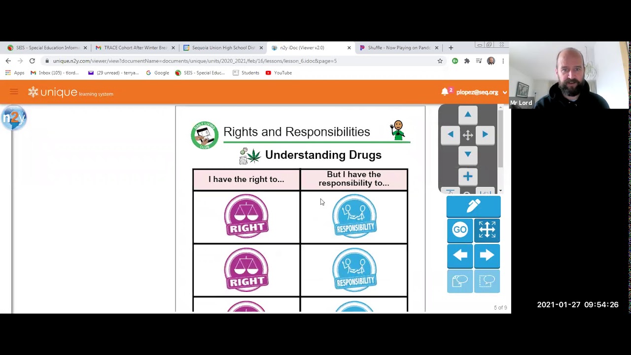 Rights and Responsibilities ULS Lesson - YouTube