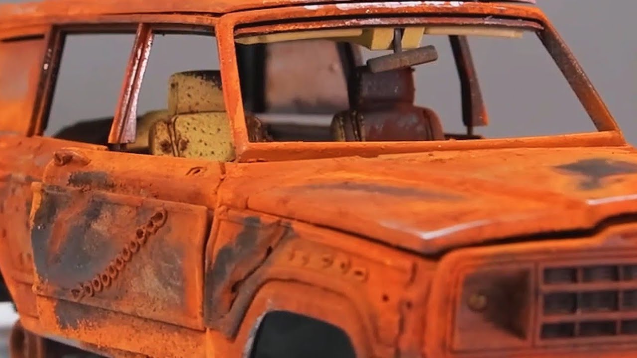 Transforming an Old Car Into a Classic U.S. Police Cruiser | Full ...