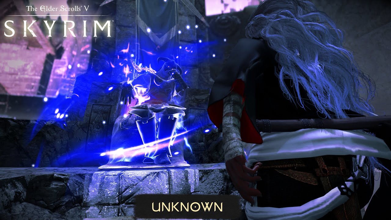 SKYRIM MOD | COLORFUL MAGIC BOSS FIGHT - UNKNOWN (FINAL BOSS) - YouTube