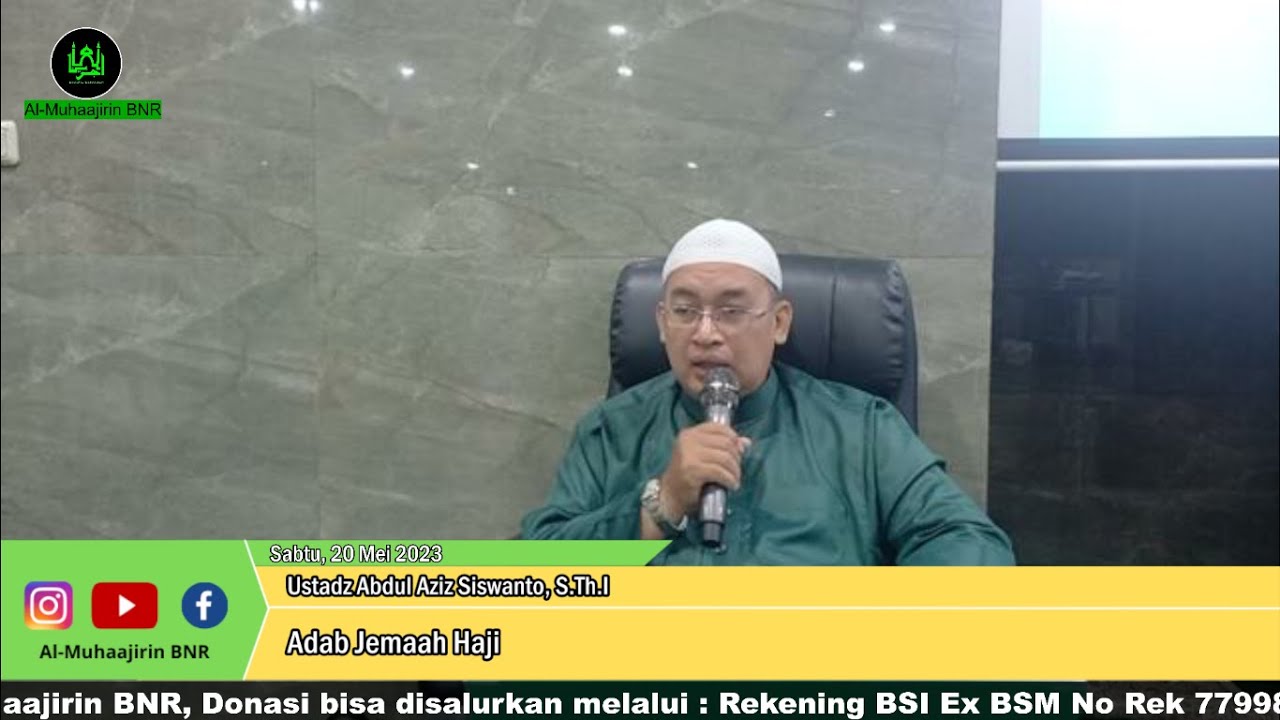Ustadz Hendri Tanjung, Phd. - YouTube