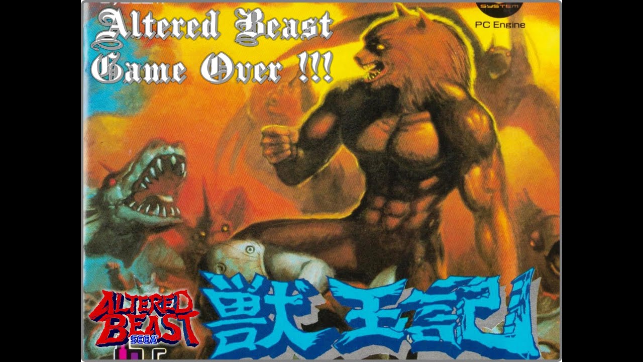 Altered Beast - Game Over !! - YouTube