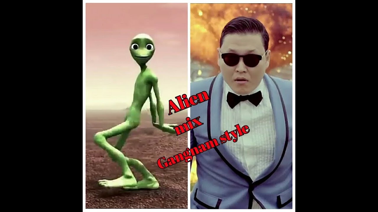 Alien dance mix Gangnam style - YouTube