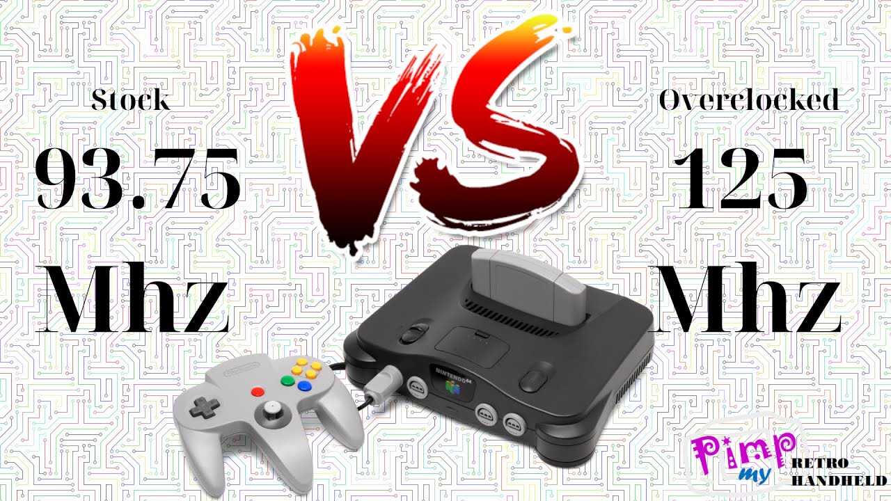 Nintendo 64 CPU Overclock tests - YouTube