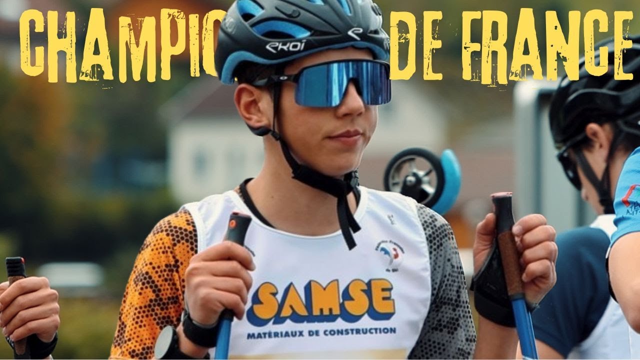 Championnat de France de ski roue - YouTube