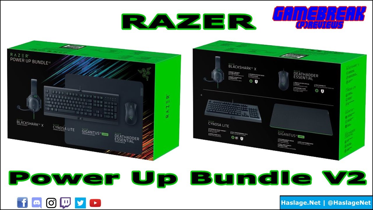 Razer Power Up Bundle Pack Kraken X Lite Cynosa Lite, 53% OFF