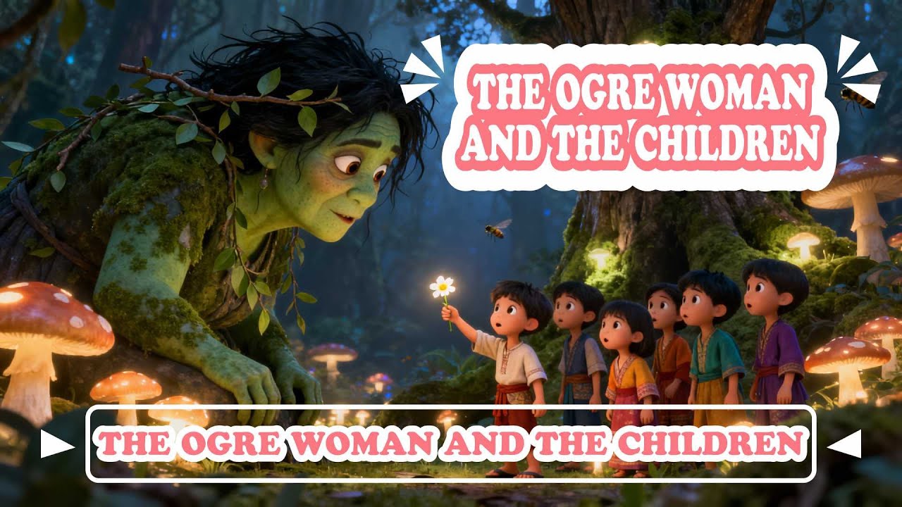 The Ogre Woman And The Children - Children’s fairy tale - YouTube