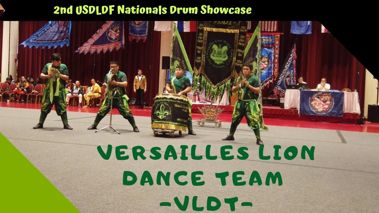 Versailles Lion Dance Team - 2019 USDLDF Nationals Lion Dance Drum ...