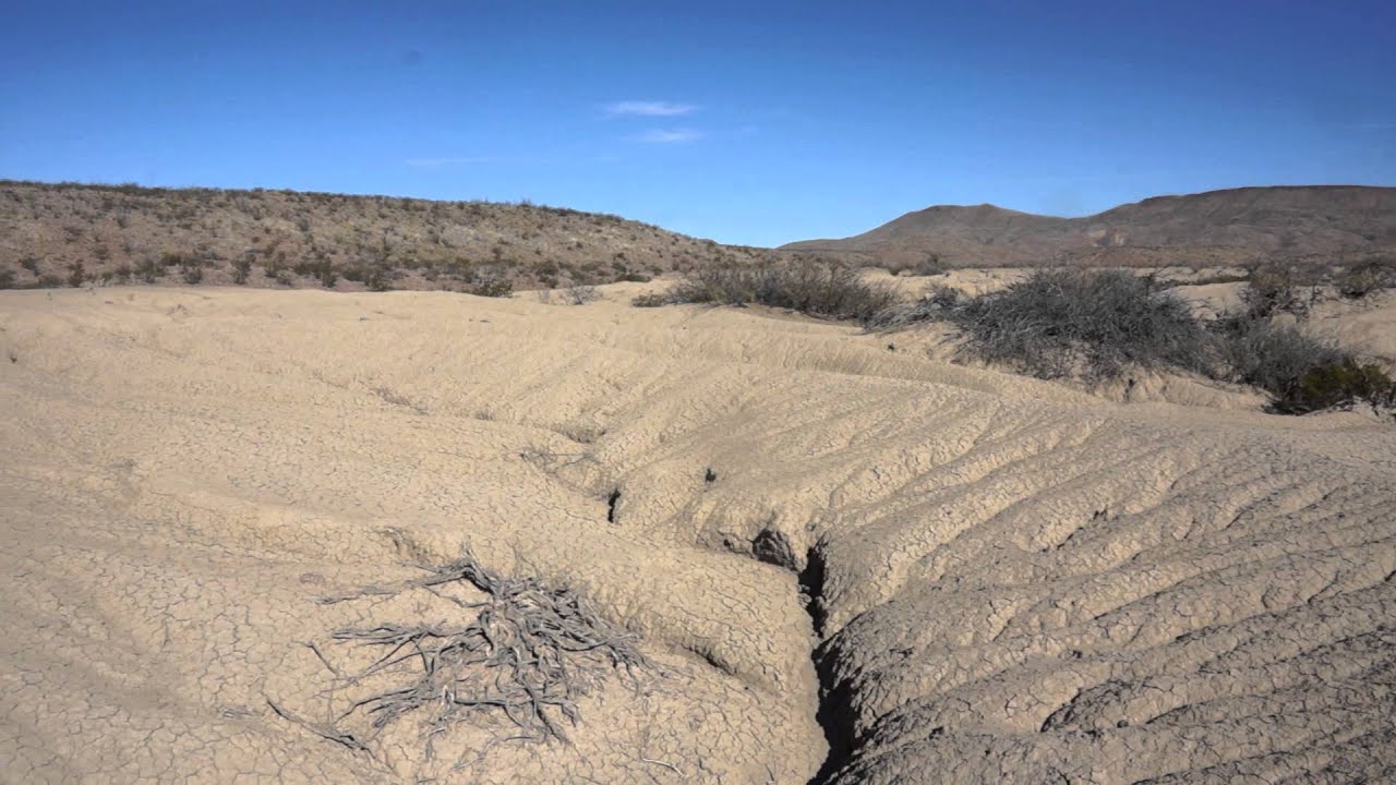 Creek bed near the Chispa Road - West Texas - YouTube