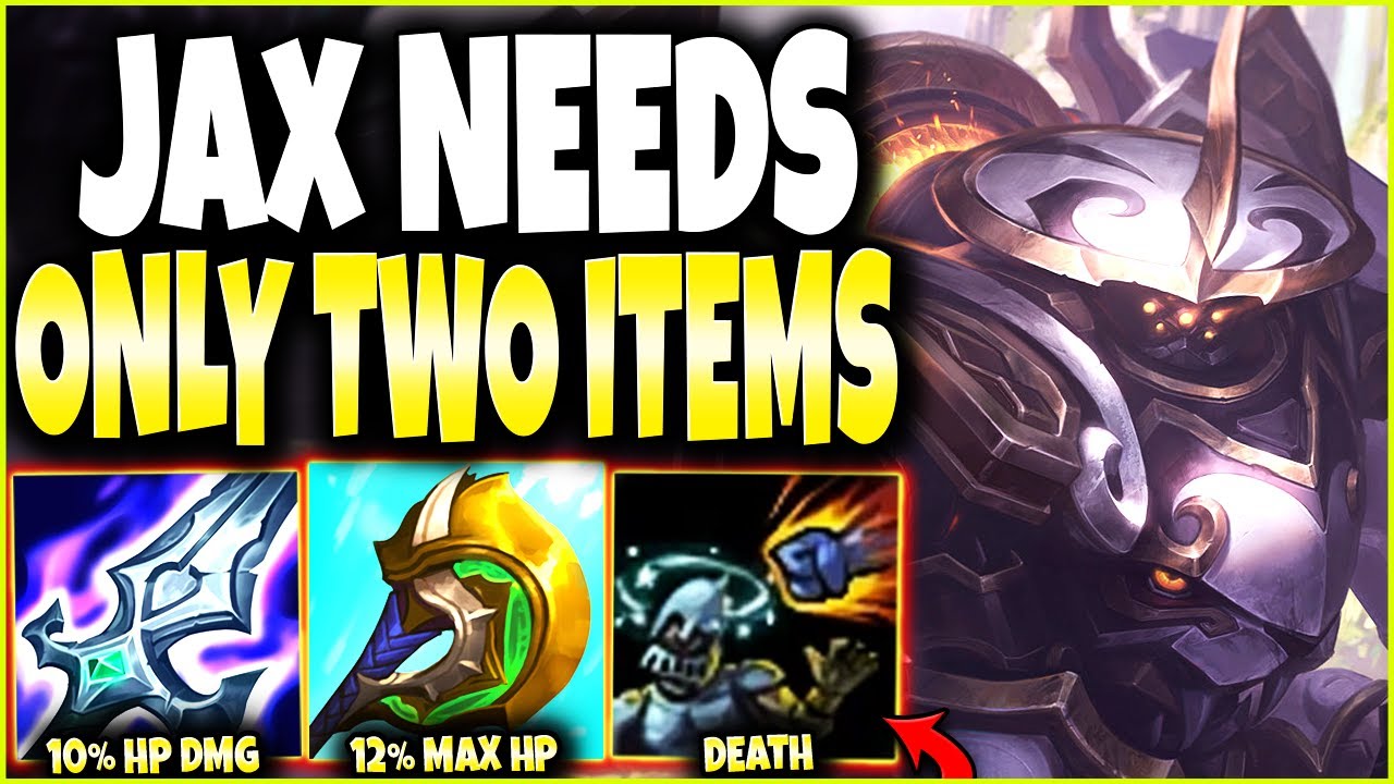 This Jax On Hit Build Needs Only Two Items To Melt Any Target Tank