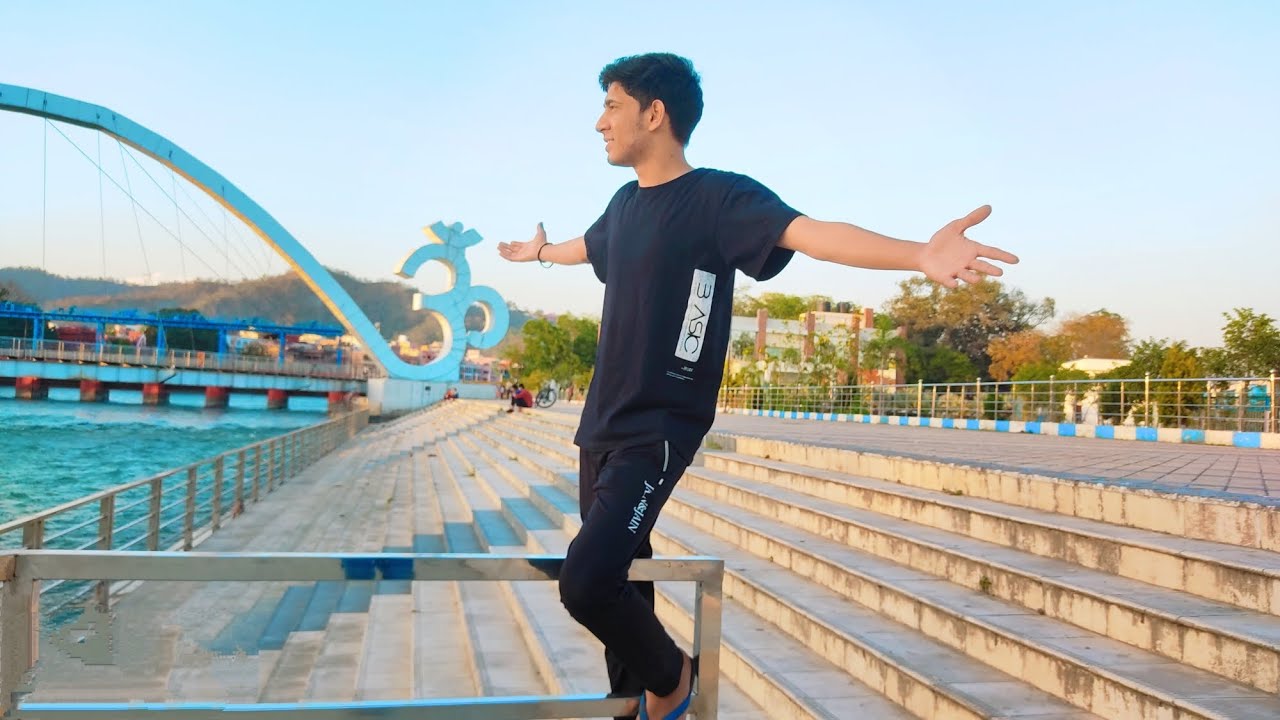 My First Vlog || Om Bridge Haridwar - YouTube