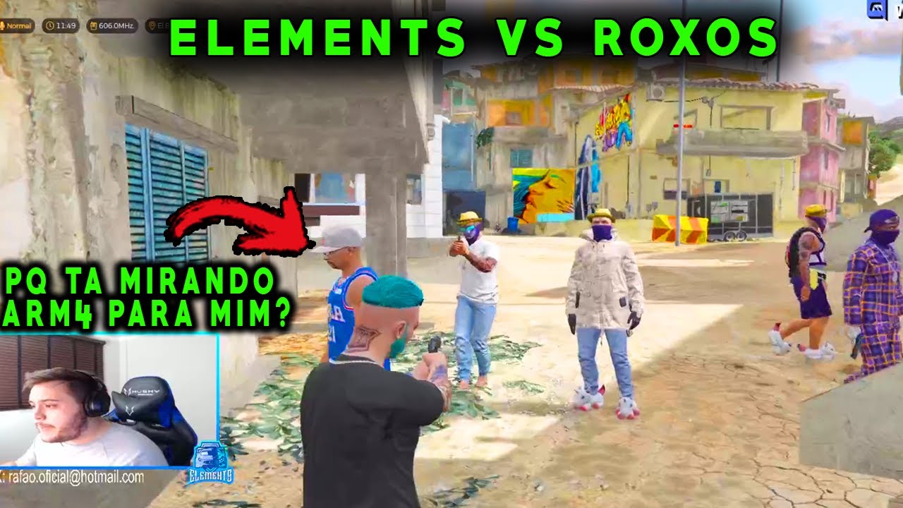 ELEMENTS VS ROXOS GTA RP - YouTube