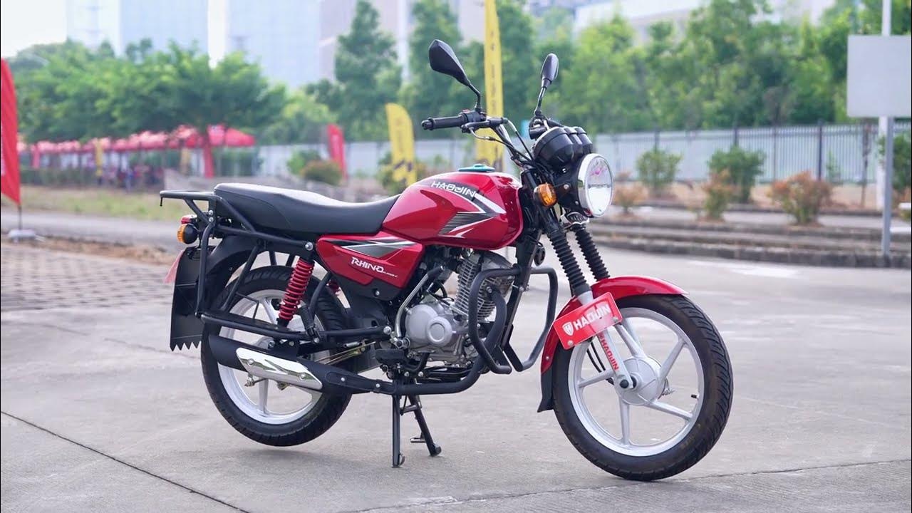 2023 Haojin Motor HJ125-C Motorcycle Demonstration - YouTube