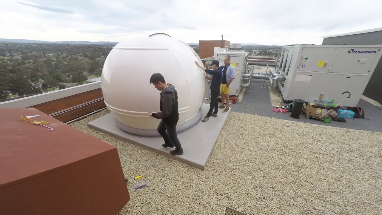 Installation of the Robotic Optical Observatory telescope | RMIT ...