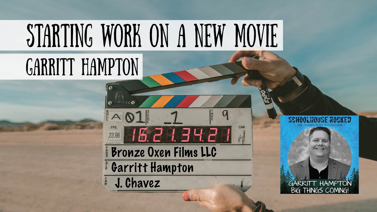 We're Starting Work on a New Movie! Garritt Hampton - YouTube