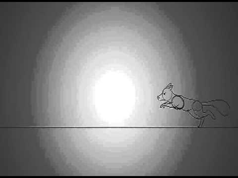 Fox Run Animation - YouTube