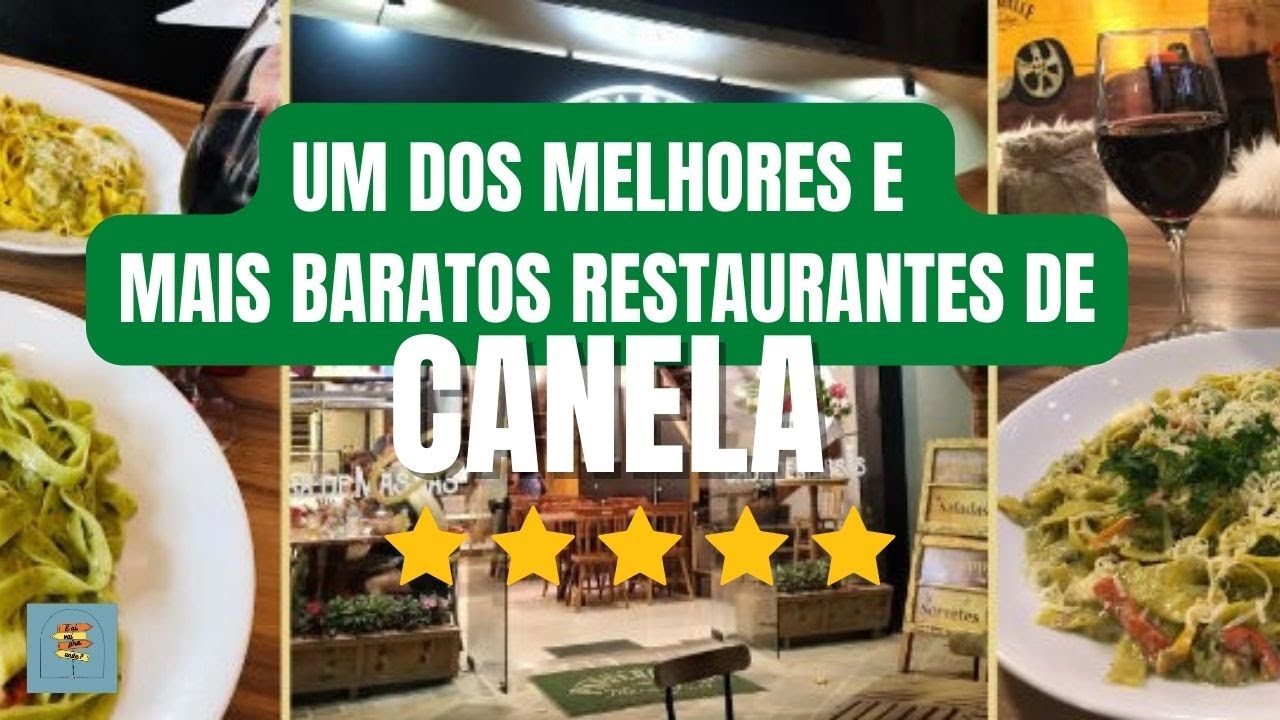 O MELHOR restaurante ITALIANO em CANELA e show de acendimento da ...