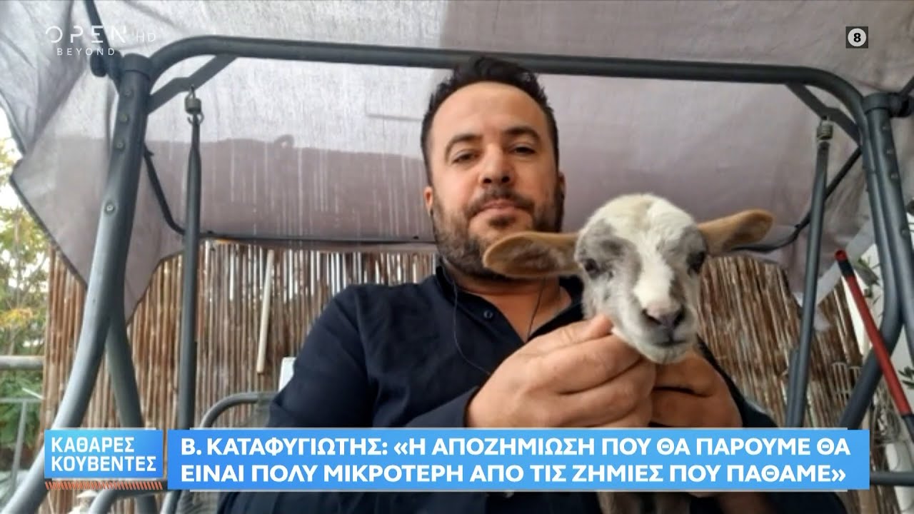 Β.Καταφυγιώτης: «Η αποζημίωση που θα πάρουμε είναι πολύ μικρότερη απο ...