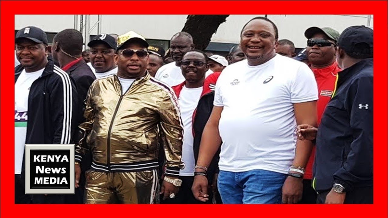 Watch President Uhuru Kenyatta running Beyond Zero Half Marathon 2020 ...