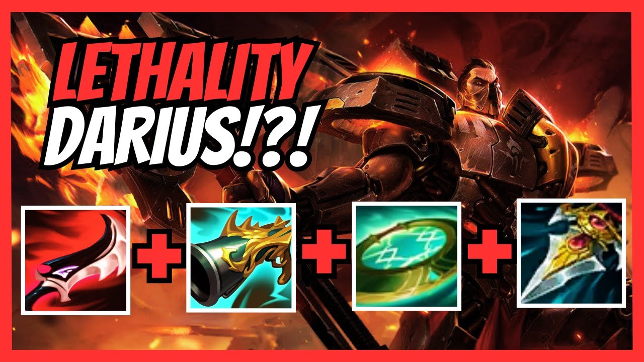 FULL LETHALITY DARIUS!!! INSANE W AND ULT DAMAGE!! - YouTube