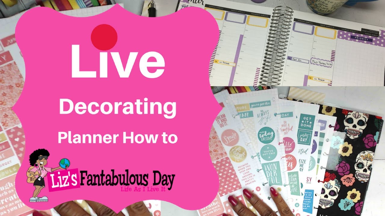 How to Decorate Your Planner for Beginners, Planner Decorating Ideas ...