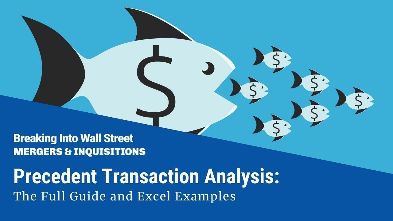 Precedent Transaction Analysis The Full Guide And Excel Examples YouTube Precedent Transaction Analysis The Full Guide And Excel Examples YouTube