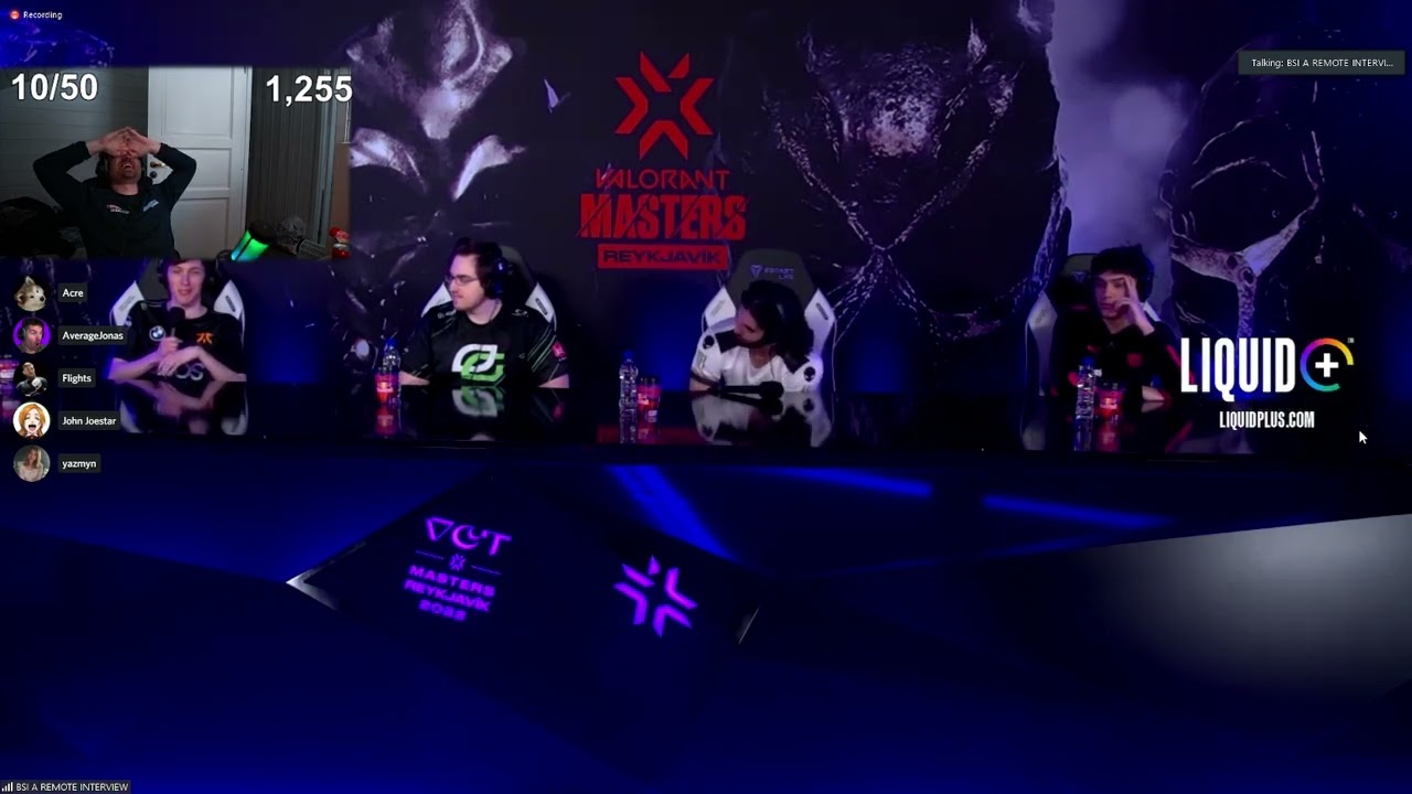 Boaster being Boaster in VCT Press Conference !!! - YouTube