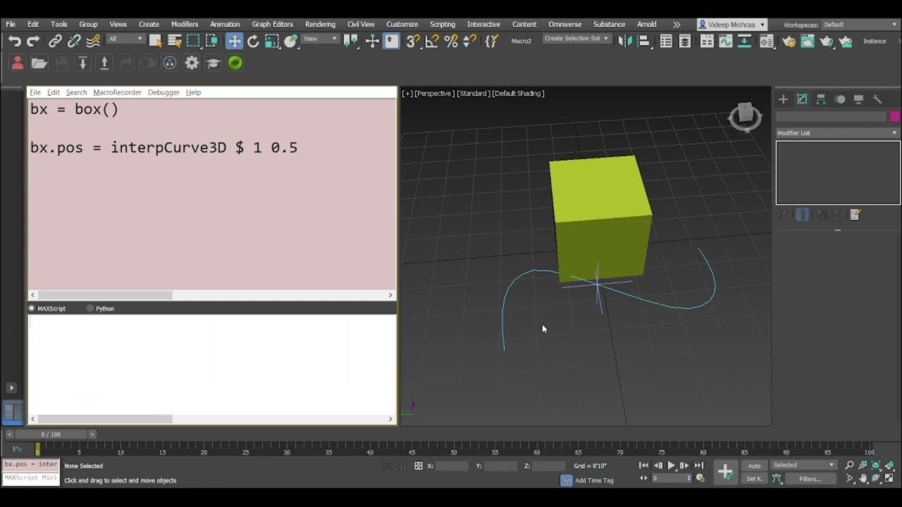 Maxscript : Placing objects along a Spline! - YouTube