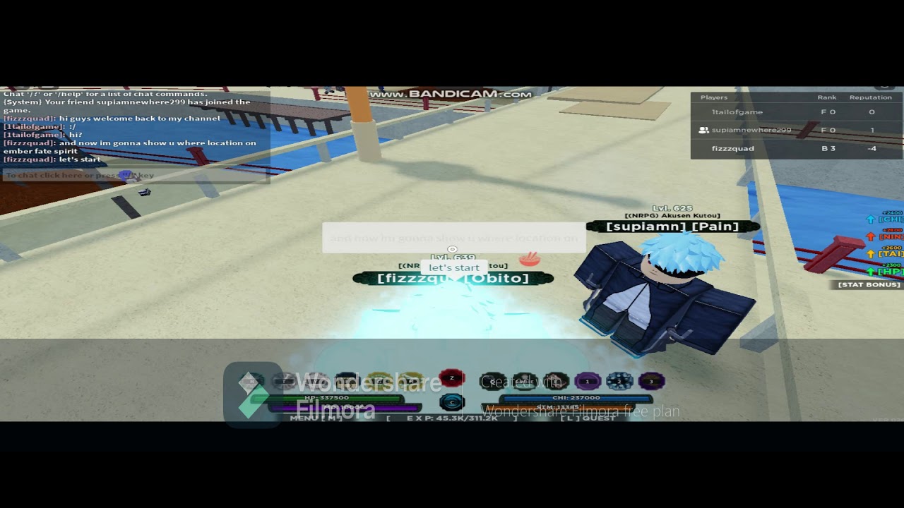 Shindo life Ember fate spirit [location] Showcase - YouTube