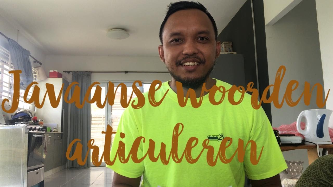 VLOG #04 Kanggo bladjar ngitung basa Jawa | Javaanse woorden ...