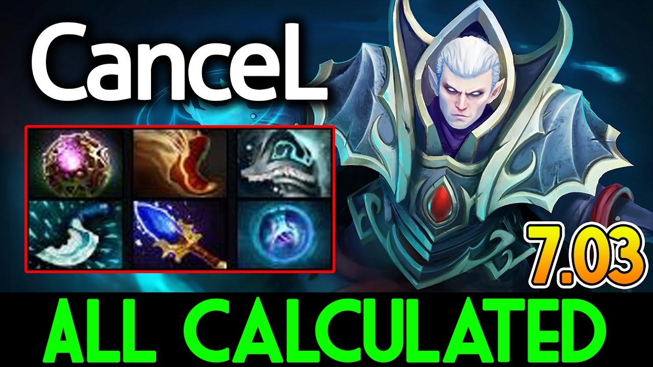 CanceL DOTA 2 Patch 7.03 [Invoker] All Calculated - YouTube