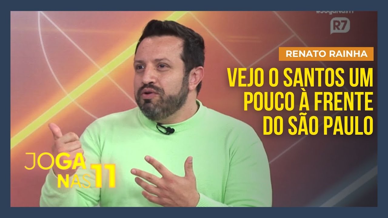 Renato Rainha vê potencial no time do Santos: "Vai dar um caldo no ...