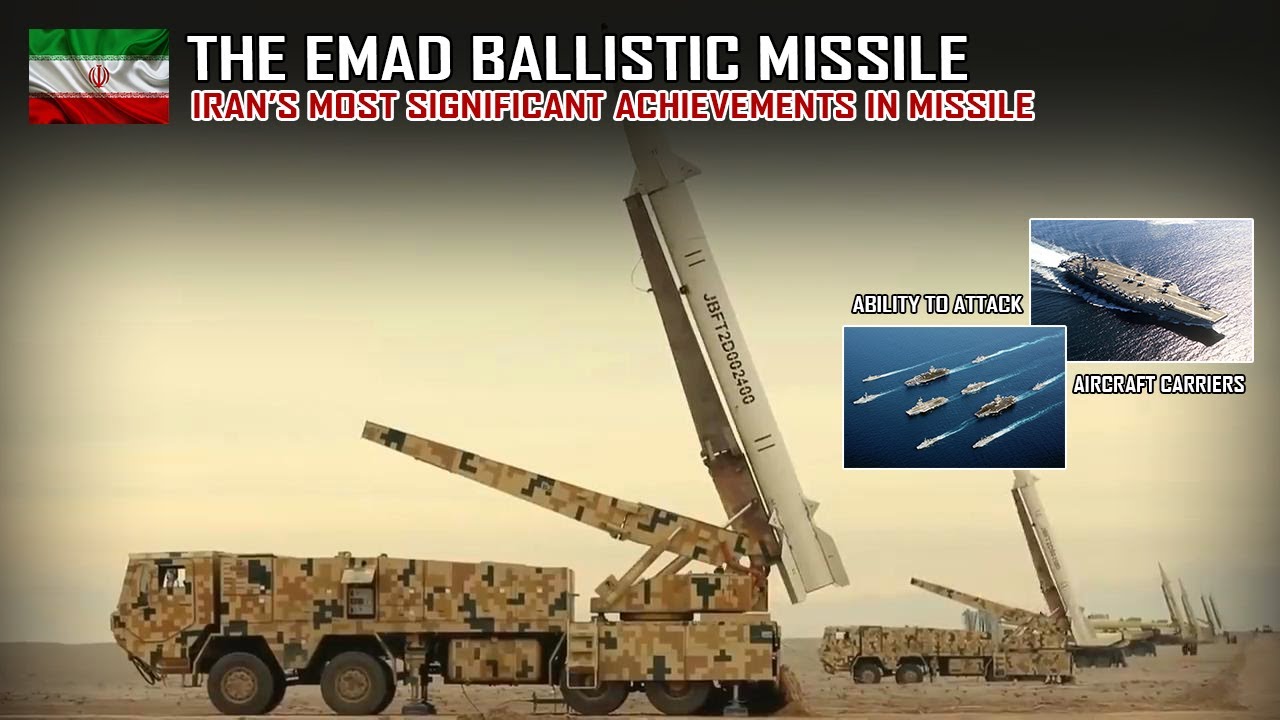 US Panics! Iran "Emad" Has The Most Accurate Long-range Missile, Ability to Attack Aircraft ...