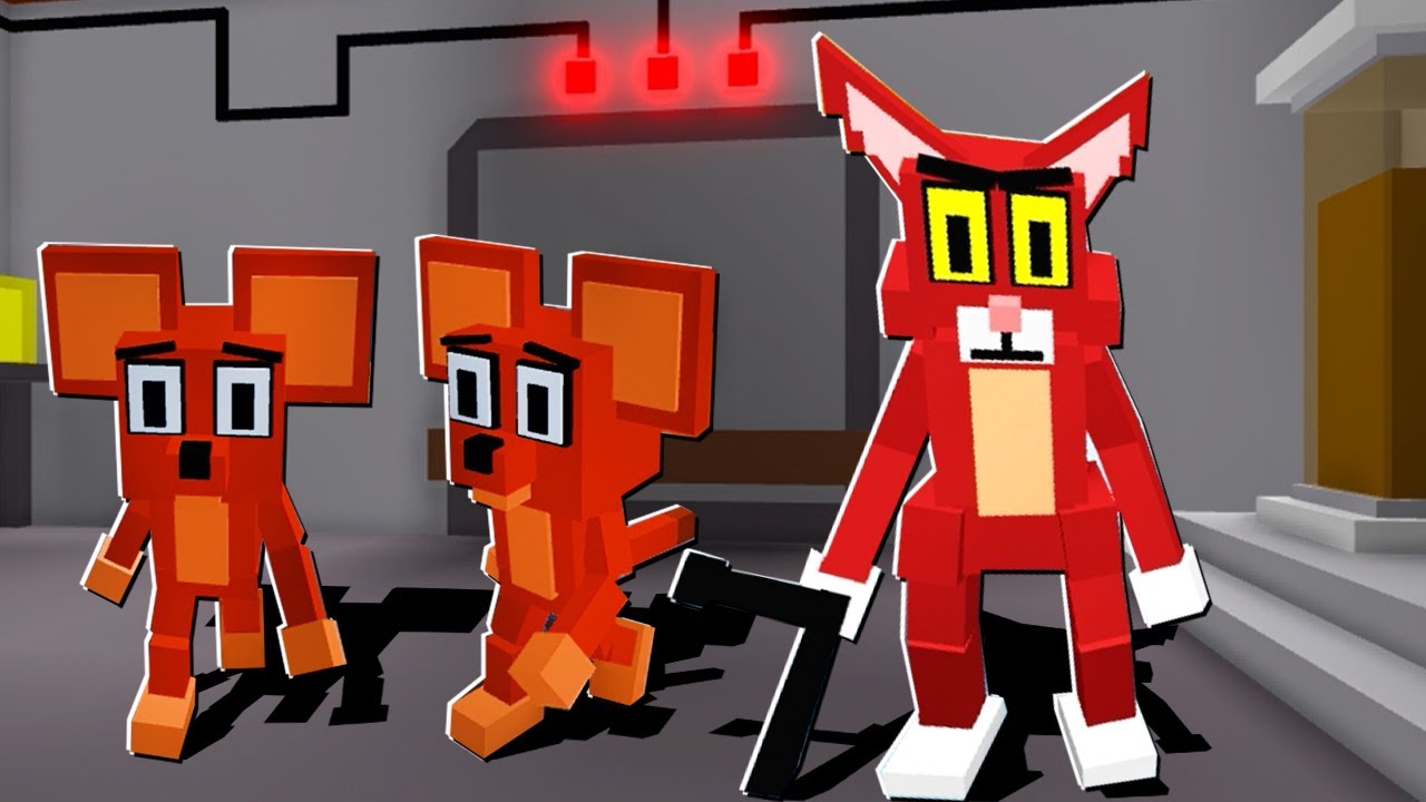 VIRAMOS RATOS E TENTAMOS ESCAPAR DO GATO MALVADO!!! (Roblox - KITTY ...