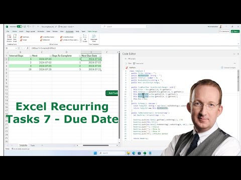 Automate Recurring Tasks in Excel 7 - Get Due Date from Excel to the ...